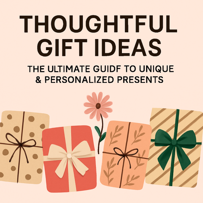 Thoughtful Gift Ideas: The Ultimate Guide to Unique & Personalized ...