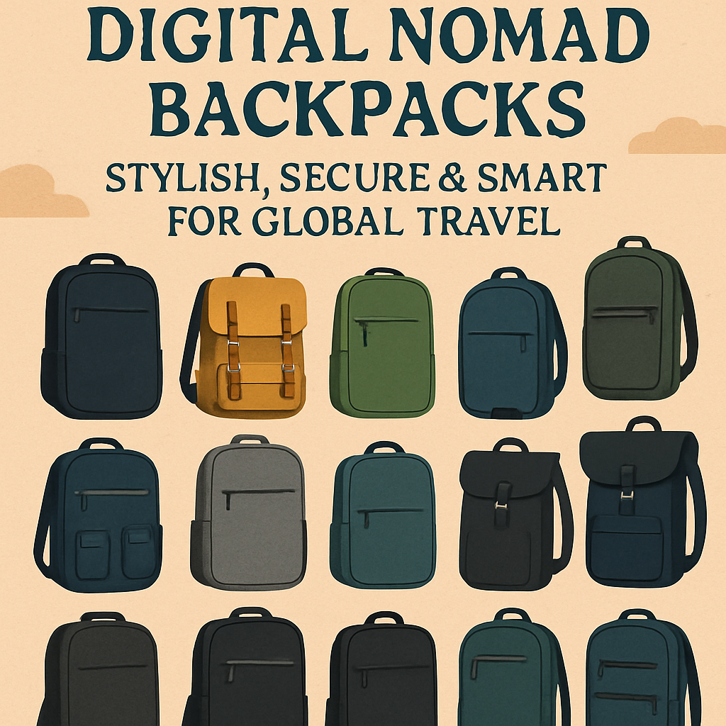 15 Best Digital Nomad Backpacks: Stylish, Secure & Smart for Global ...