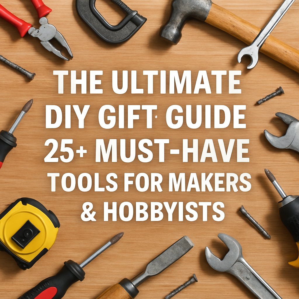 The Ultimate DIY Gift Guide: 25+ Must-Have Tools for Makers & Hobbyists ...