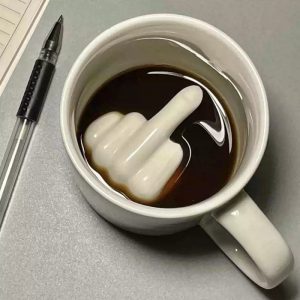The Middle Finger Mug: The Ultimate Hilarious Surprise Gag Gift Idea ...