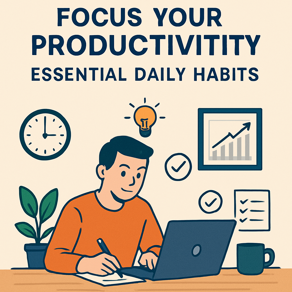 Boost Your Focus & Productivity: Essential Daily Habits | Mavigadget - Blog