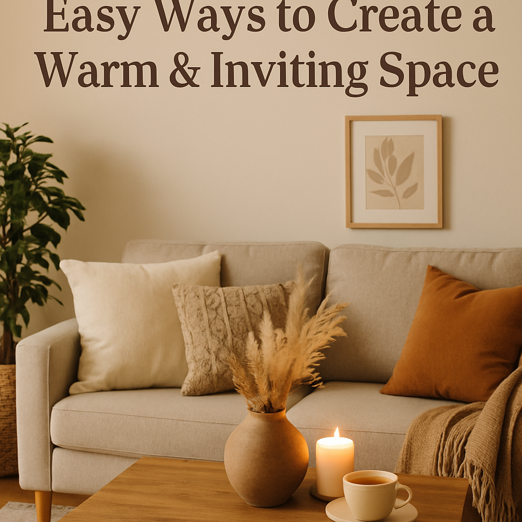 Make Your Home Cozier Easy Ways to Create a Warm & Inviting Space ...