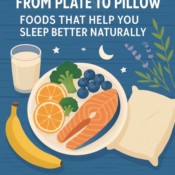 From Plate to Pillow: Foods That Help You Sleep Better Naturally ...