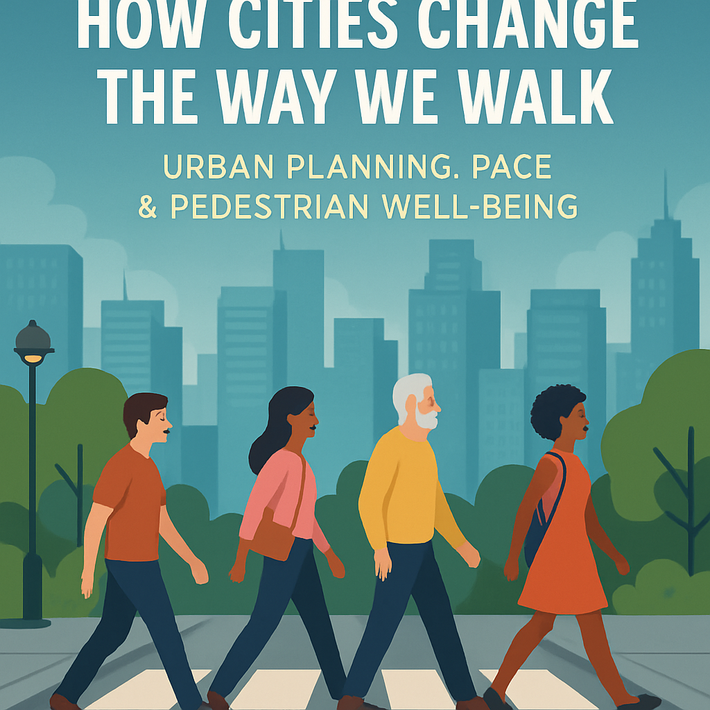 How Cities Change the Way We Walk: Urban Planning, Pace & Pedestrian Well-being | Mavigadget - Blog