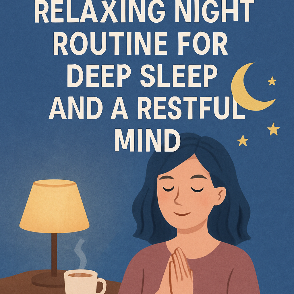 How to Create Your Relaxing Night Routine for Deep Sleep and a Restful ...