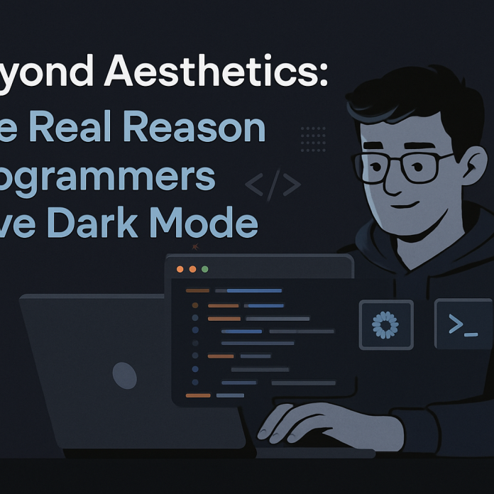 Beyond Aesthetics: The Real Reason Programmers Love Dark Mode ...