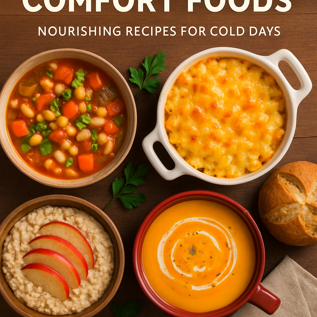 Warm & Healthy Comfort Foods: Nourishing Recipes for Cold Days ...