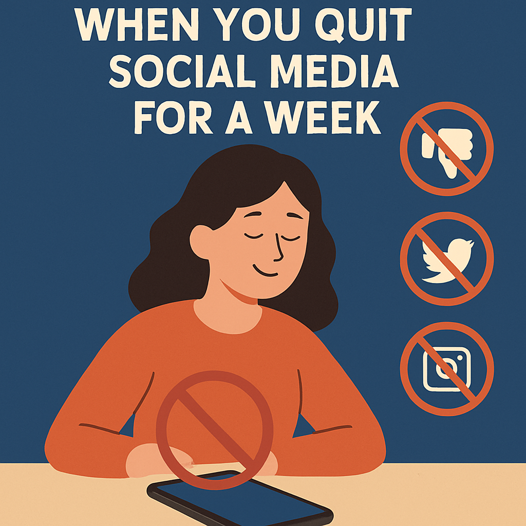 What Happens When You Quit Social Media for a Week | Mavigadget - Blog