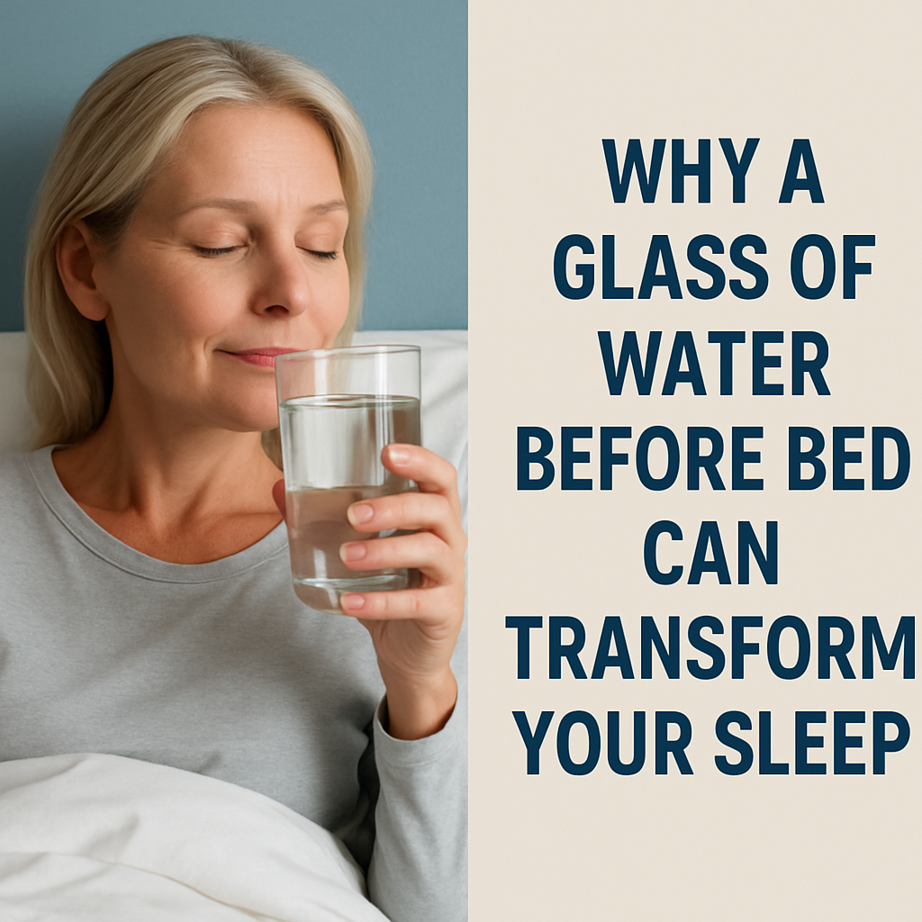 Why a Glass of Water Before Bed Can Transform Your Sleep | Mavigadget ...