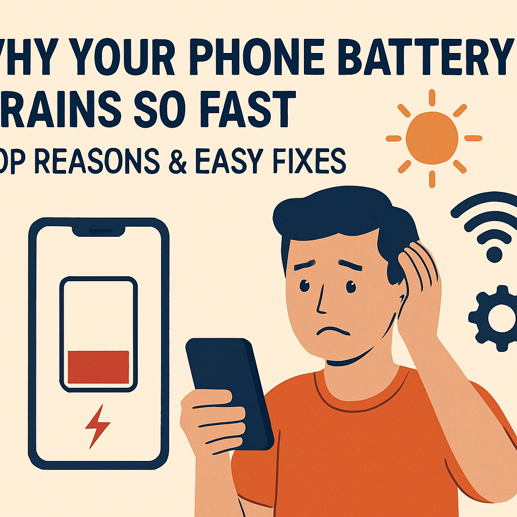 Why Your Phone Battery Drains So Fast Top Reasons Easy Fixes