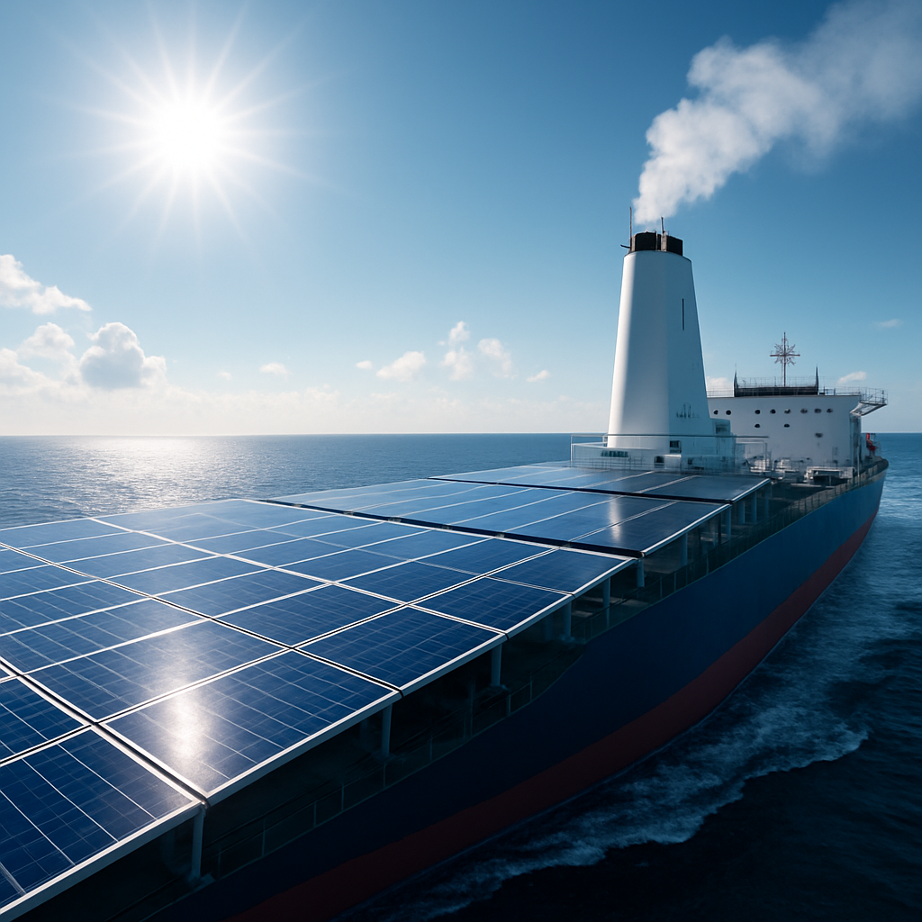 Solar Power for Ships: Cutting Emissions and Fuel Costs for Sustainable ...