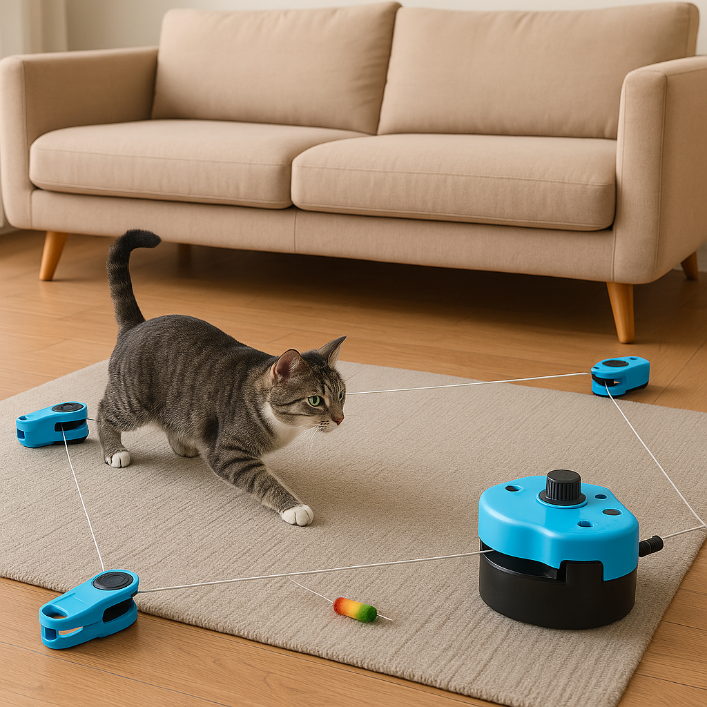 The Cat Chaser: The Perfect Automatic Toy & Unique Gift for Happy ...
