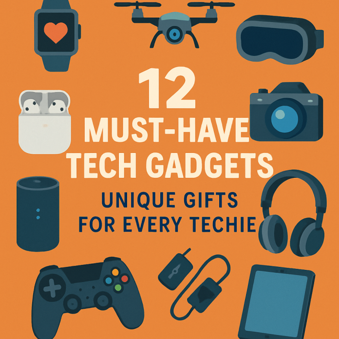 12 Must-Have Tech Gadgets: Unique Gifts for Every Techie | Mavigadget ...