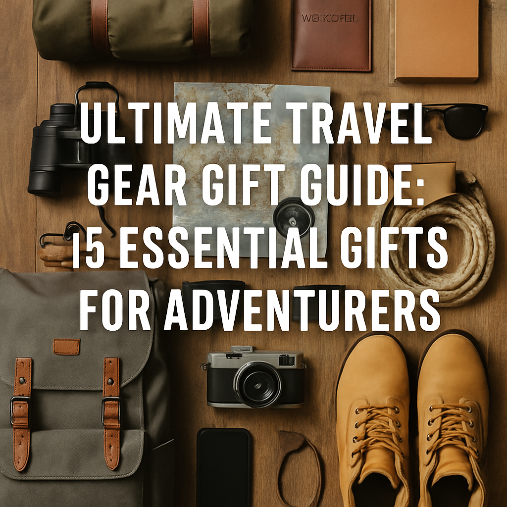 Ultimate Travel Gear Gift Guide: 15 Essential Gifts for Adventurers ...