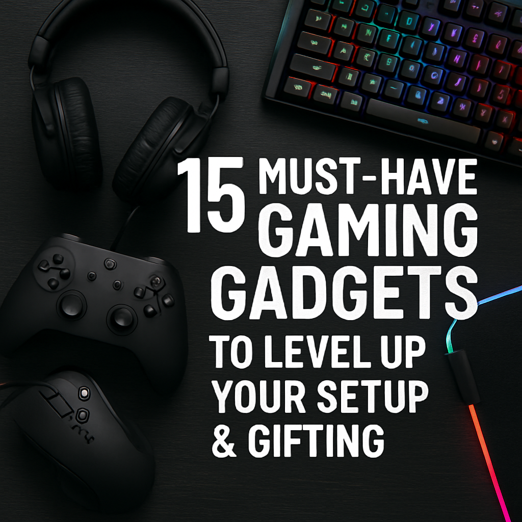 15 Must-Have Gaming Gadgets to Level Up Your Setup & Gifting ...