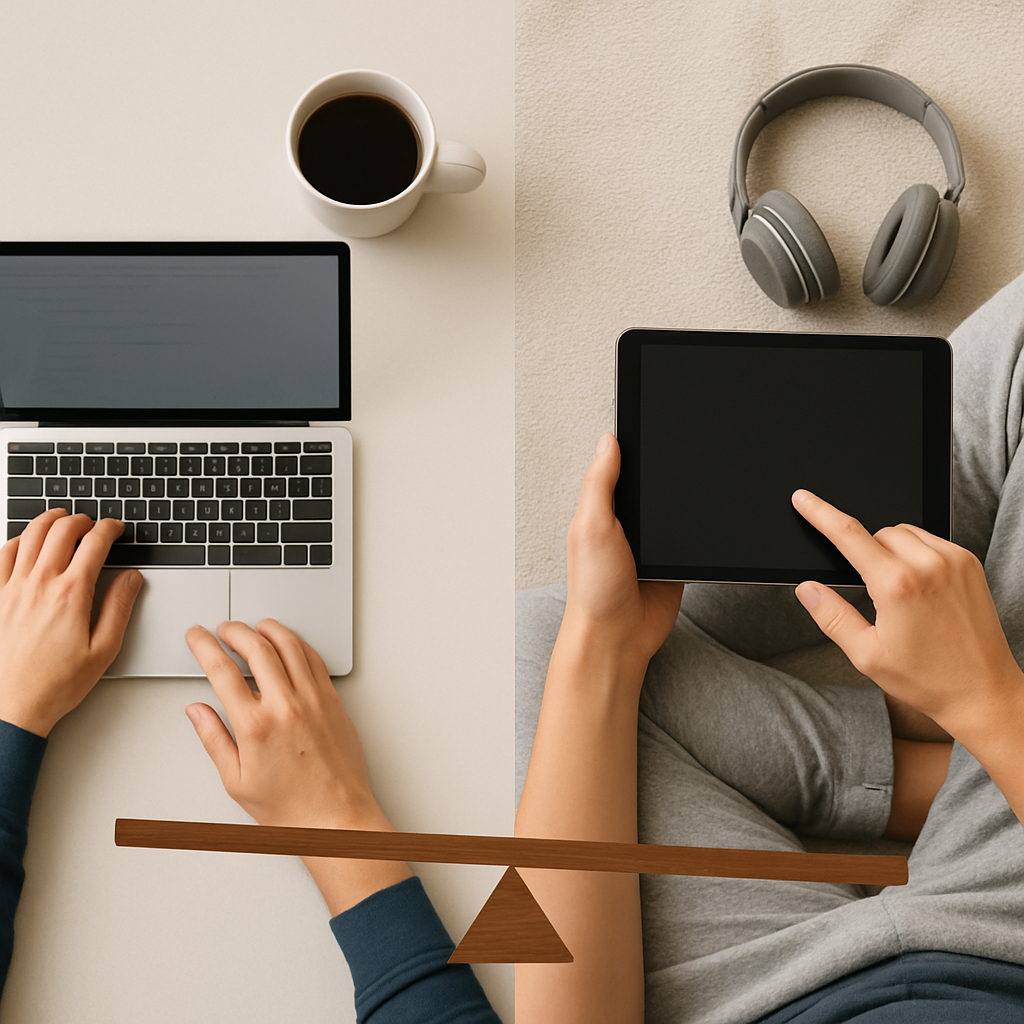 Unlock Your Balance: Master Modern Tech for Work & Relaxation Harmony ...