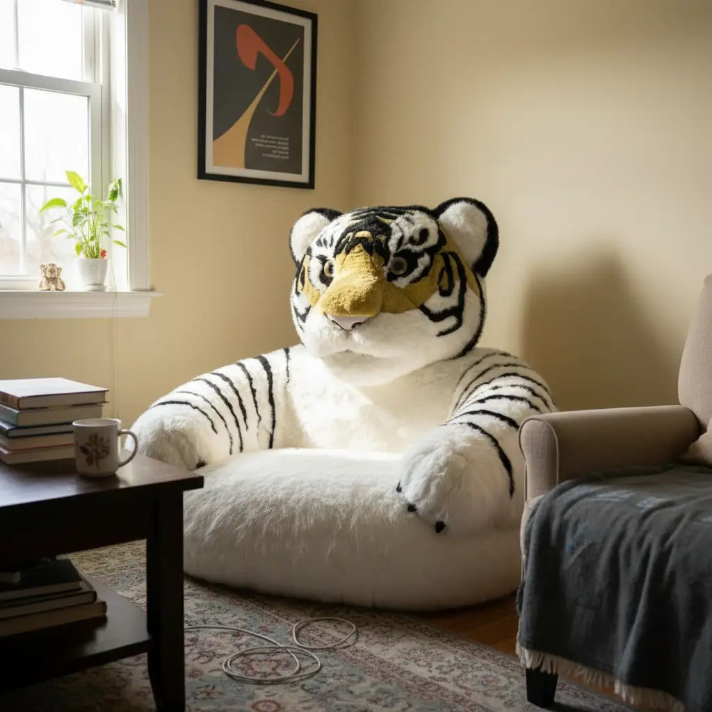 The Giant Tiger Cozy Lounge Chair: The Ultimate Unique Gift for Bold ...