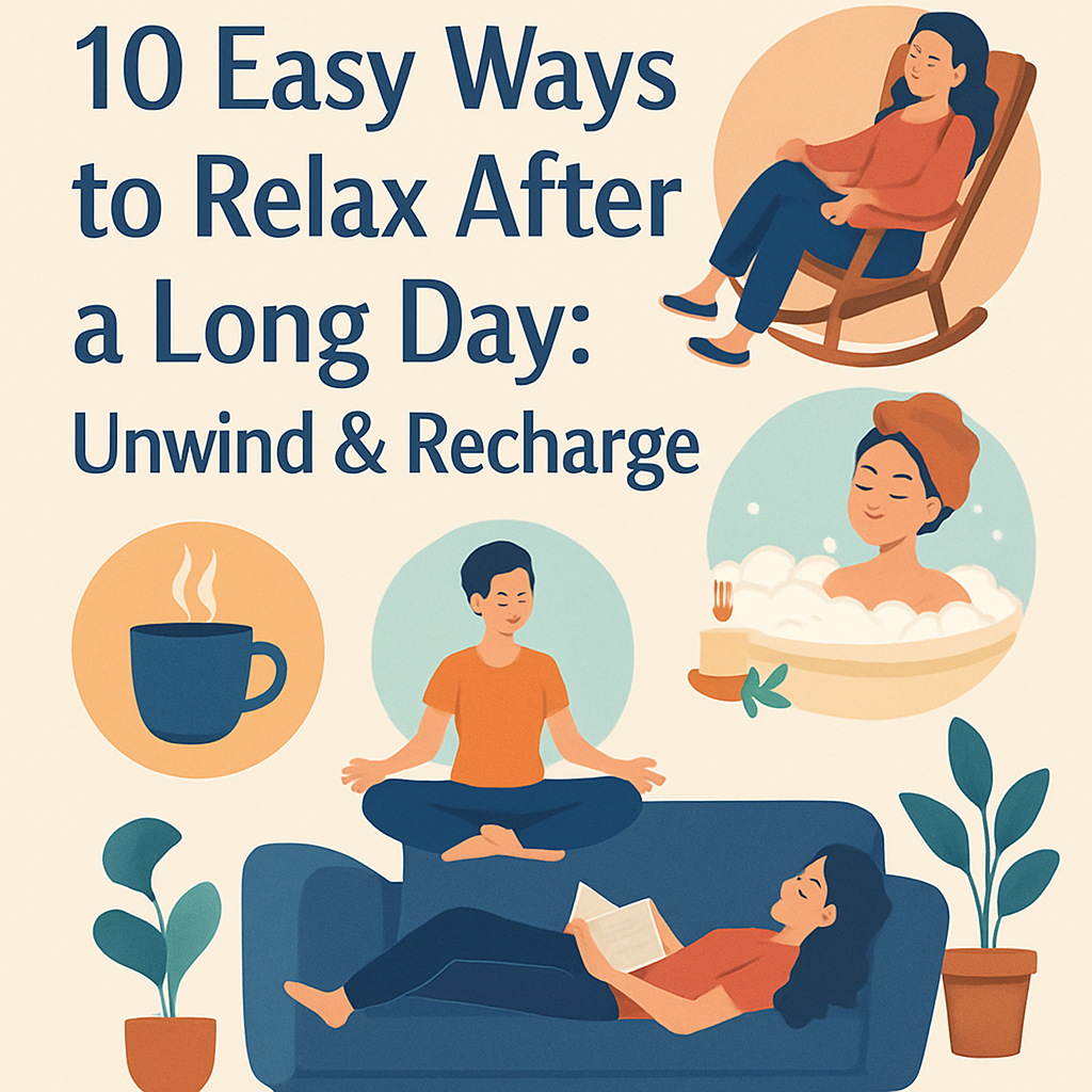 10 Easy Ways to Relax After a Long Day: Unwind & Recharge | Mavigadget ...