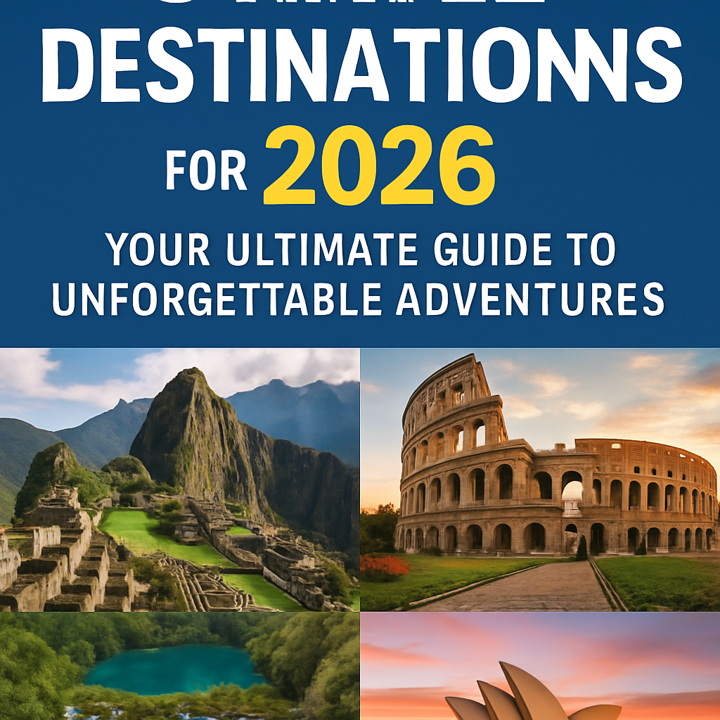 The Best Travel Destinations for 2026: Your Ultimate Guide to ...