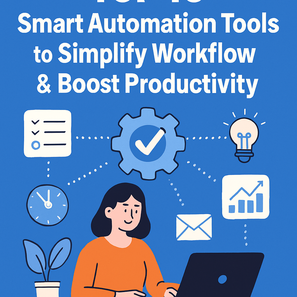 Top 10 Smart Automation Tools to Simplify Workflow & Boost Productivity | Mavigadget - Blog