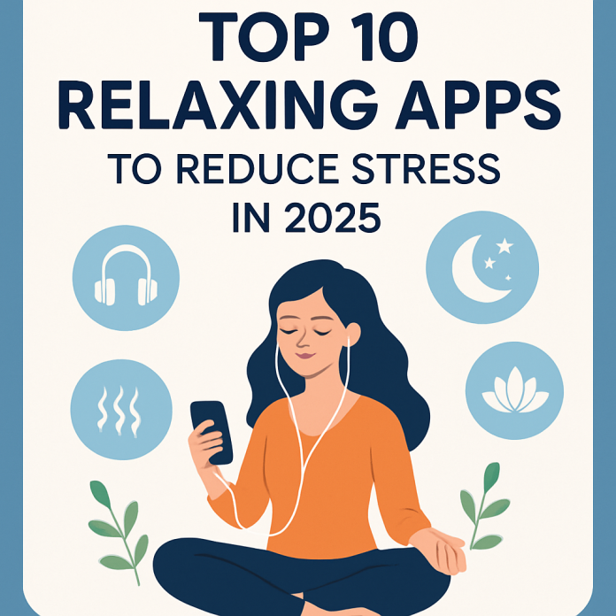 Top 10 Relaxing Apps to Reduce Stress in 2025 | Mavigadget - Blog