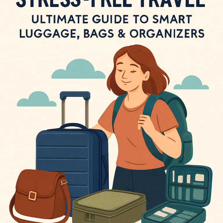 Stress-Free Travel: Ultimate Guide to Smart Luggage, Bags & Organizers ...