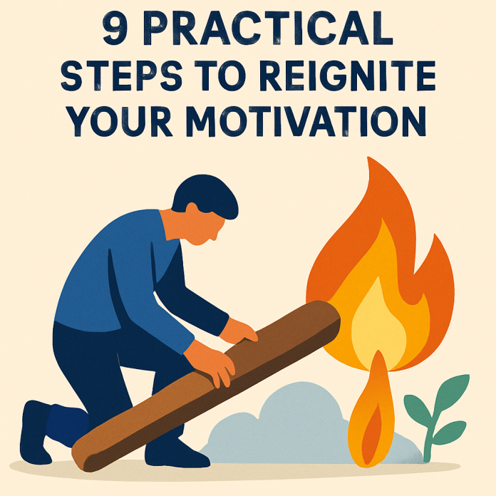 How to Get Unstuck: 9 Practical Steps to Reignite Your Motivation ...