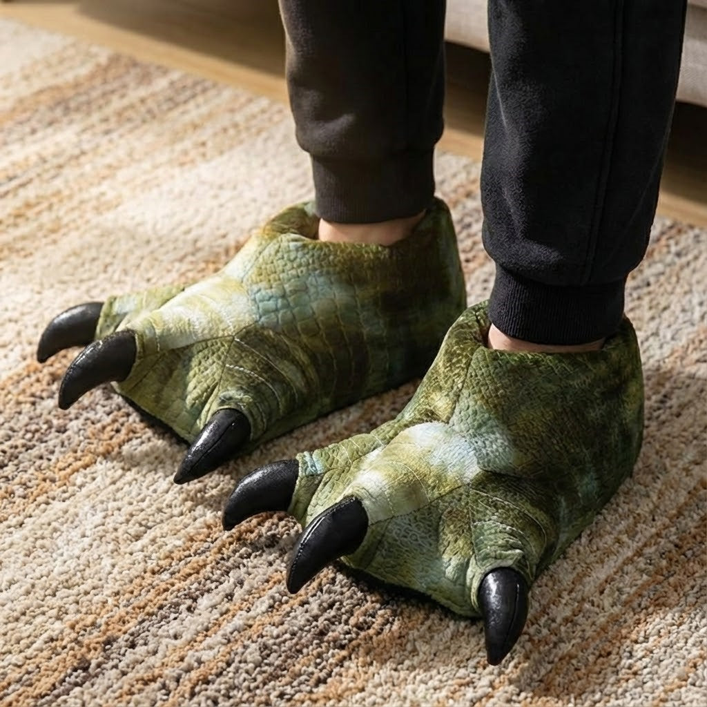 Furry Monster Claw Slippers: The Ultimate Cozy & Quirky Gift Idea ...