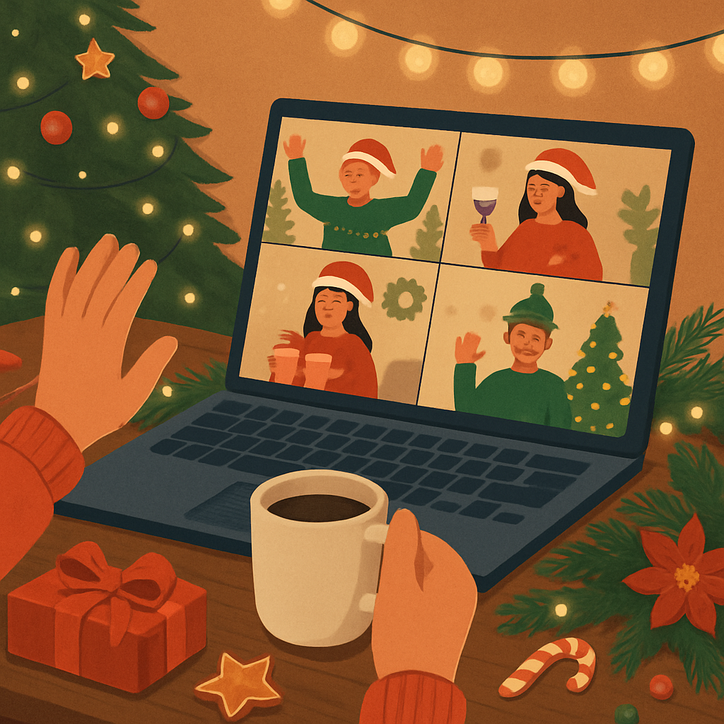 Your Guide to Hosting a Joyful Virtual Christmas Party | Mavigadget - Blog