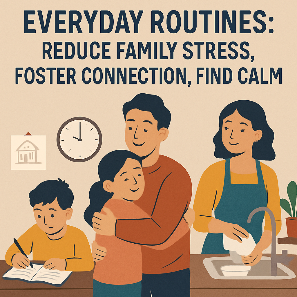 Everyday Routines: Reduce Family Stress, Foster Connection, Find Calm ...