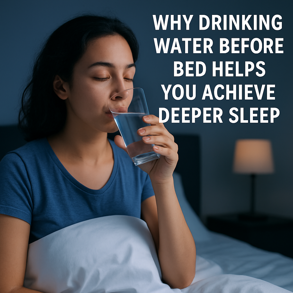 Why Drinking Water Before Bed Helps You Achieve Deeper Sleep ...