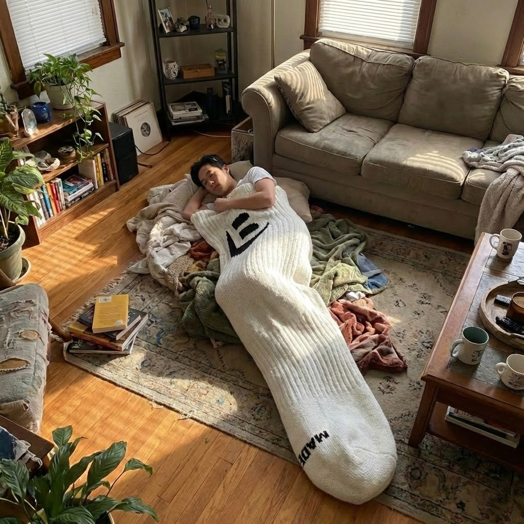 The Hilariously Cozy Gift You Never Knew You Needed: The Giant Sock ...