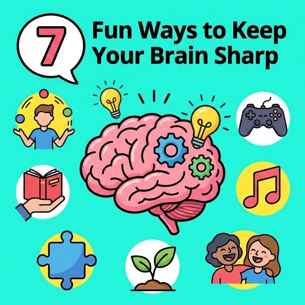 7 Fun Ways to Keep Your Brain Sharp | Mavigadget - Blog