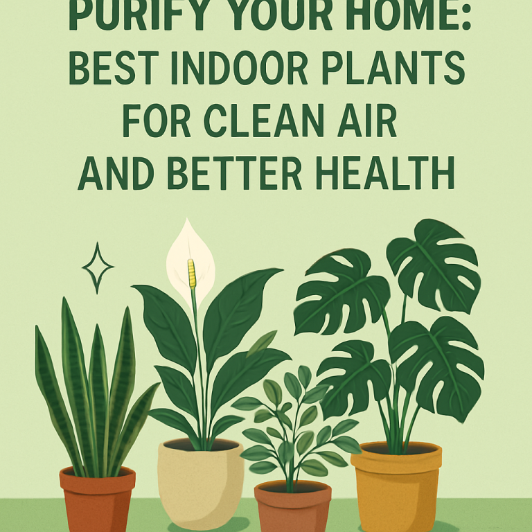 Purify Your Home: Best Indoor Plants for Clean Air and Better Health ...