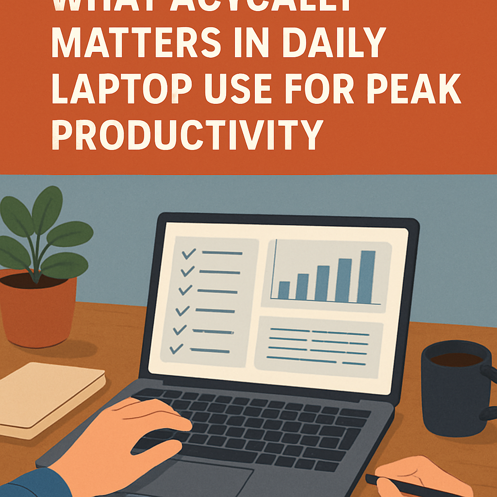 What Actually Matters in Daily Laptop Use for Peak Productivity ...