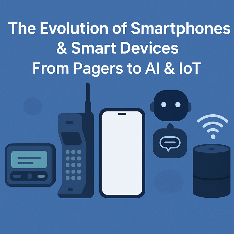 The Evolution of Smartphones & Smart Devices: From Pagers to AI & IoT ...